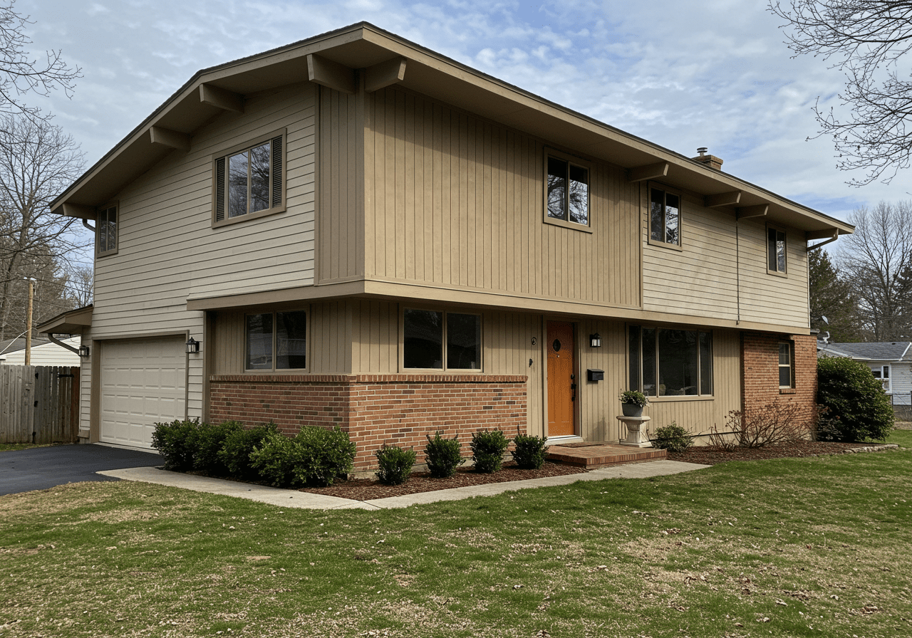 Siding Ideas for a Split Level Home