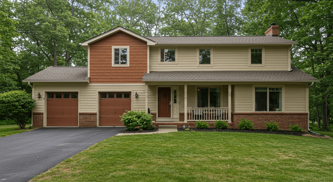 Siding Ideas for a Split Level Home