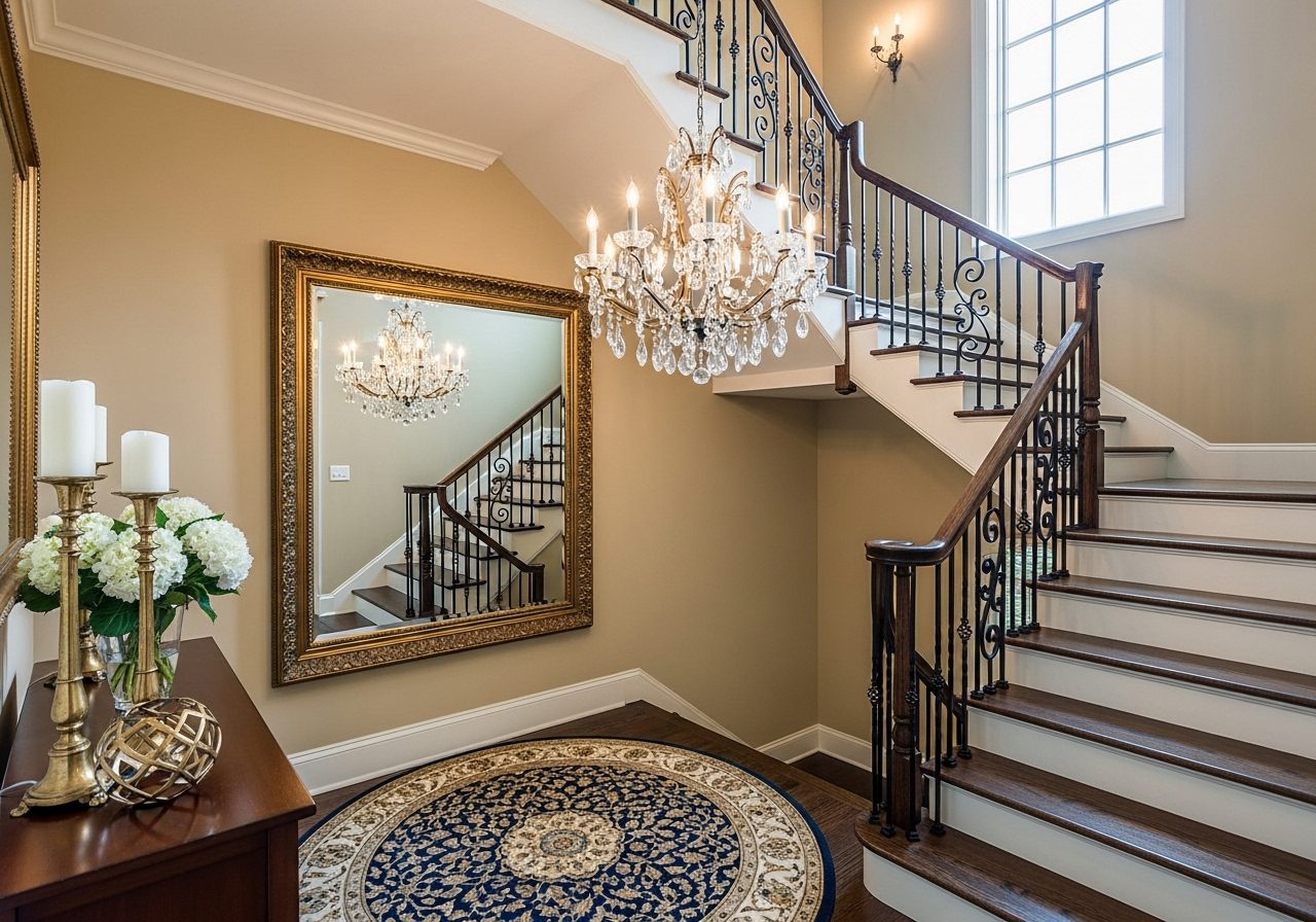 30 Staircase Landing Ideas for Small & Large Spaces: You will Adopt