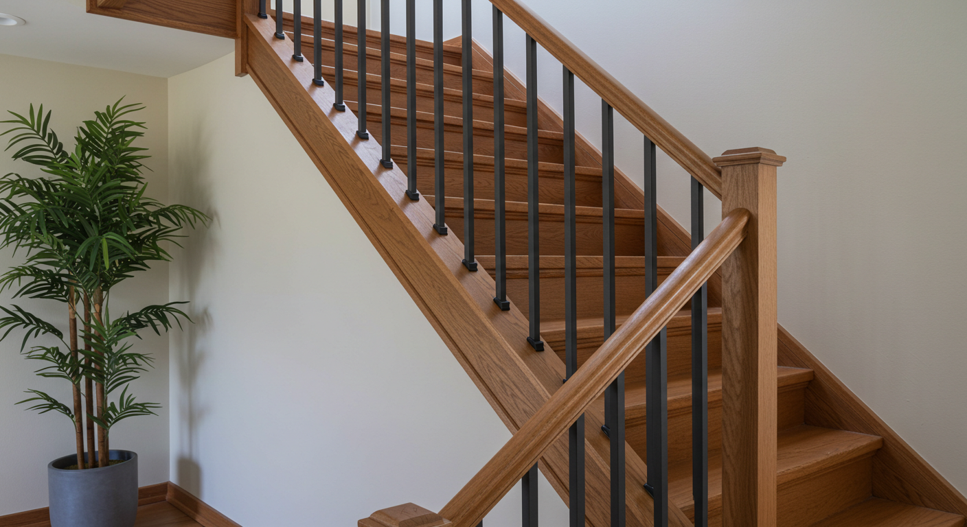14 Stair Railing Ideas with Catchy Look of 2025