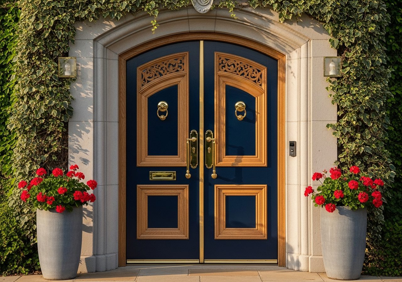 20 Modern Double Door Design Ideas for an Aesthetic Interior