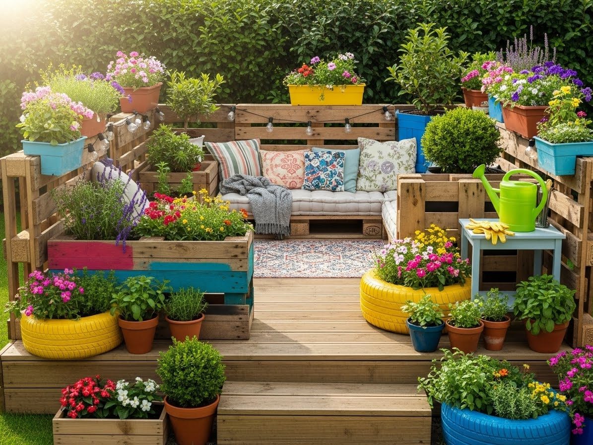 19 Deck Planters and Garden Ideas to Upgrade Your Deck