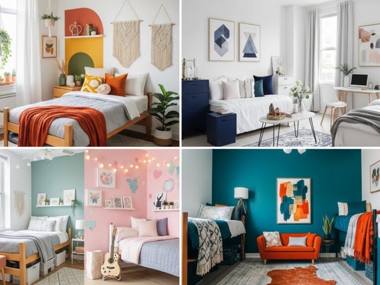 17 Dorm Room Color Designs Every College Student